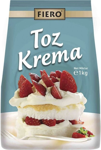 Fiero Toz Krema 1 kg Folyo Fiero Toz Krema 1 kg Folyo