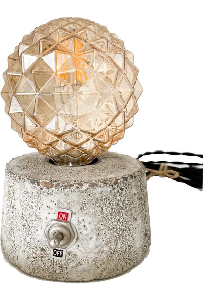 Rehome Yıldız Beton Masa Lambası