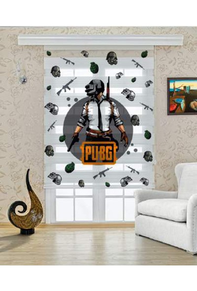 Deniz Perde Baskılı Zebra Perde Pubg Desenli Pz-535 Deniz Perde Baskılı Zebra Perde Pubg Desenli Pz-535