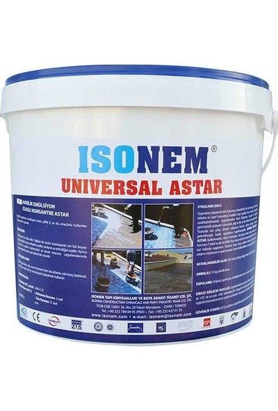 İsonem Universal Akrilik Emilsiyon Astar 1 kg
