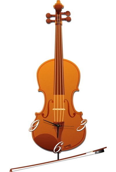 RacartShop Keman 2 Sallanır Sarkaçlı Duvar Saati RacartShop Keman 2 Sallanır Sarkaçlı Duvar Saati