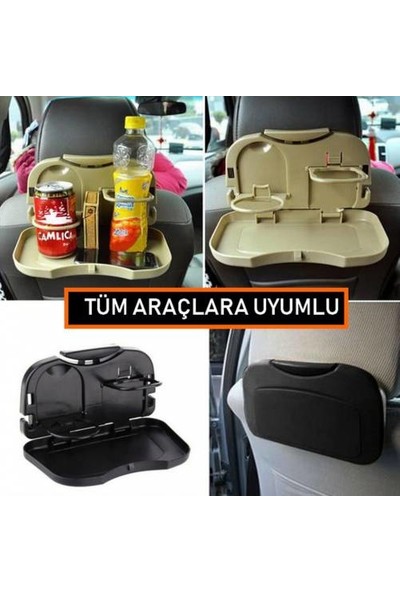 OPTANA Araba Araç Koltuk Arka Organizer Düzenleyici Bardak Tepsi Seyahat OPTANA Araba Araç Koltuk Arka Organizer Düzenleyici Bardak Tepsi Seyahat