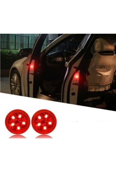 Matesstore Araba Kapı Açma Sensörlü Ikaz Lambası LED 2ADET Kapı Uyarı Işığı Matesstore Araba Kapı Açma Sensörlü Ikaz Lambası LED 2ADET Kapı Uyarı Işığı