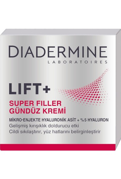Diadermine Lıft+ Super Filler Gündüz Kremi 50 ml Diadermine Lıft+ Super Filler Gündüz Kremi 50 ml