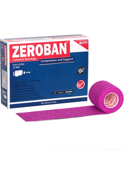 Zerosportsmed Zeroban 5cm x 4,5m Mor