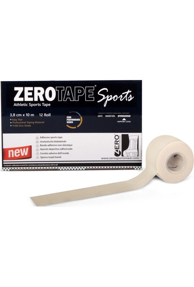 Zerosportsmed Tape White 3,8Cm X 10M