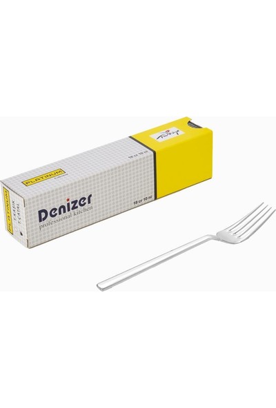 Denizer Platinium Tatlı Çatal 12 Adet 1 Düzine