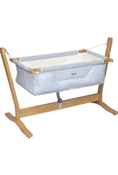 Exorbaby Gondol Ahşap Bebek Hamağı Beşik