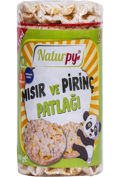 Naturpy Mısır ve Pirinç Patlağı 100GR