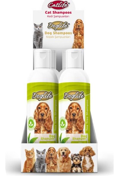 Petzania Doglife Çay Ağaçlı Köpek Şampuanı 250ML DLCA04 Petzania Doglife Çay Ağaçlı Köpek Şampuanı 250ML DLCA04