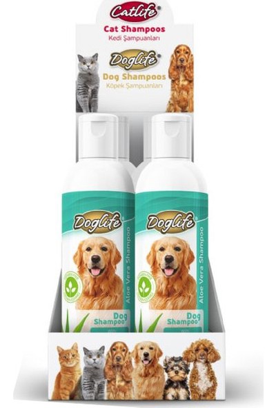 Petzania Doglife Aloe Vera Köpek Şampuanı 250ML DLCA02