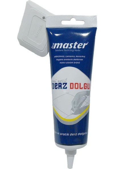 Master Beyaz Derz Dolgu Kullanıma Hazır 350 gr Master Beyaz Derz Dolgu Kullanıma Hazır 350 gr
