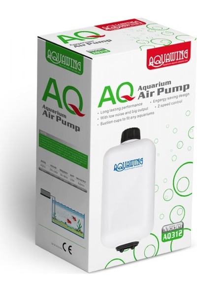 Petzania AQ312-AQUAWING Çift Çıkışlı Hava Motoru 3W