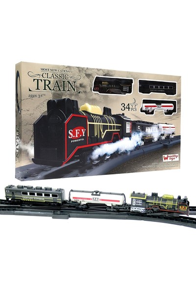 Ceren Classic Train Pilli Tren Seti 34 Parça