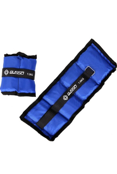 Busso BS21 Busso El Ayak Ağırlığı Mavi 1 Kg*2 Adet Busso BS21 Busso El Ayak Ağırlığı Mavi 1 Kg*2 Adet