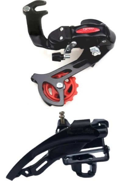 Hsgl Bisiklet Siyah Arka Kulaklı Ön Üstten Model Attırıcı Set