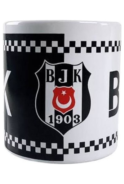 Mgm Beşiktaş Bjk Lisanslı Taraftar Seramik Kupa Bardak No:2