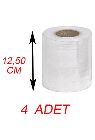 Aynok 4 Adet 12,50 cm 17 Mikron Dilimli Palet Streç Film Aynok 4 Adet 12,50 cm 17 Mikron Dilimli Palet Streç Film
