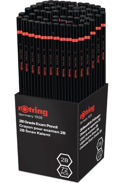 Rotring Sınav Kalemi 2B 72'li