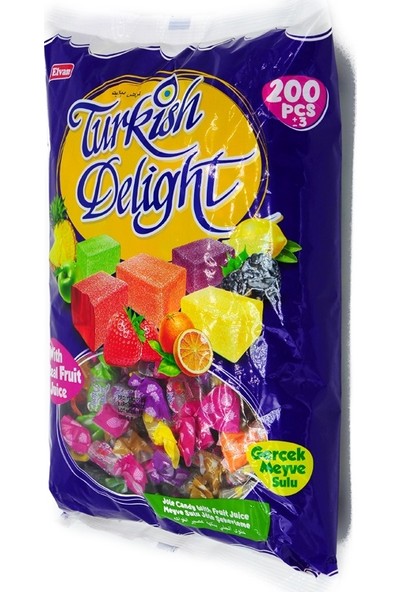Elvan Turkish Delight Lokum 1000 gr