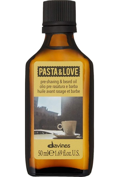 Davines Pasta & Love Tıraş Hazırlık ve Sakal Yağı 50 ml Davines Pasta & Love Tıraş Hazırlık ve Sakal Yağı 50 ml