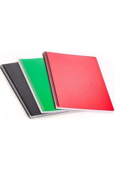 Tigra A4 Telli Kareli Spiralli Defter 3'lü Tigra A4 Telli Kareli Spiralli Defter 3'lü