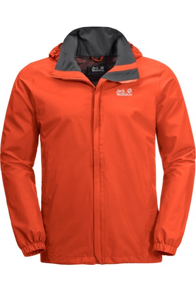 Jack Wolfskin 1111141-3017 Fermuarlı Normal Kalıp Düz Turuncu Erkek Mont Jack Wolfskin 1111141-3017 Fermuarlı Normal Kalıp Düz Turuncu Erkek Mont