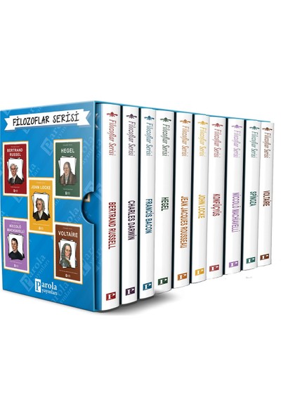 Filozoflar Serisi (10 Kitap) - Turan Tektaş