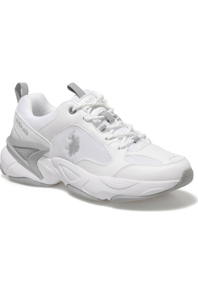 U.S. Polo Assn. Maybe Wmn Beyaz Kadın Sneaker Ayakkabı