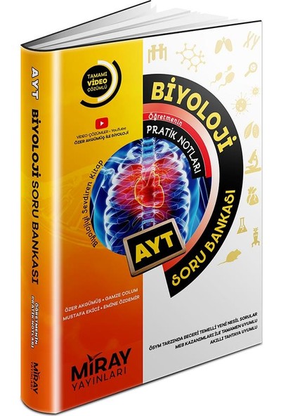 Miray Yayınları AYT Biyoloji Soru Bankası