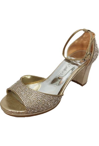 Smilee 4178 Platform Topuklu Kadın Abiye Ayakkabı