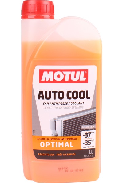 Motul Auto Cool Optımal Antifiriz Turuncu Organik (-37) 1lt Motul Auto Cool Optımal Antifiriz Turuncu Organik (-37) 1lt