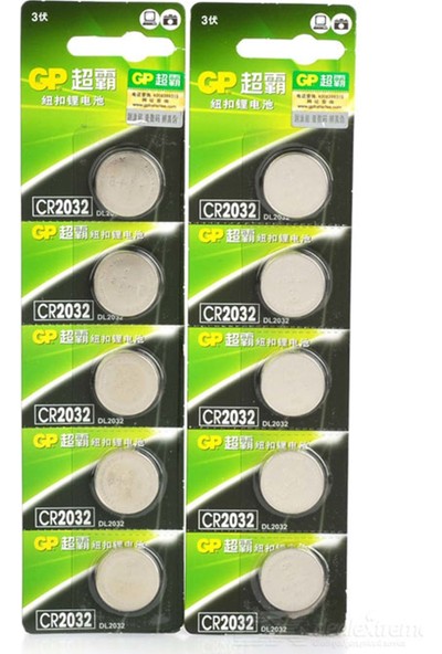 Gp CR-2032 3 Volt Para Pil - Adet Gp CR-2032 3 Volt Para Pil - Adet