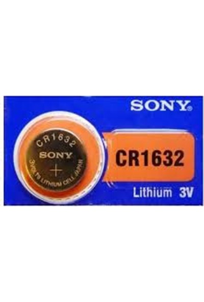 Sony CR1632 3 Volt Lityum Pil - Adet Sony CR1632 3 Volt Lityum Pil - Adet