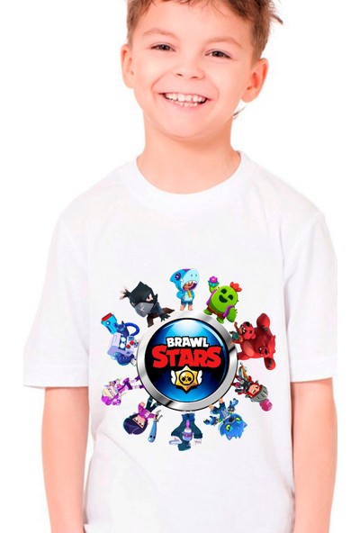 Brawl Stars Baskılı T-Shirt Tişört