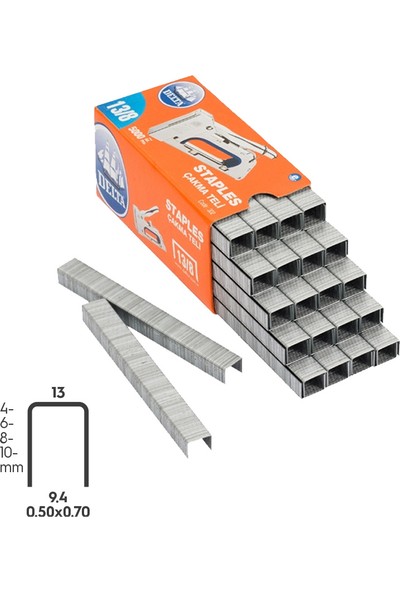 Delta Zımba Teli 13/4 5000'li