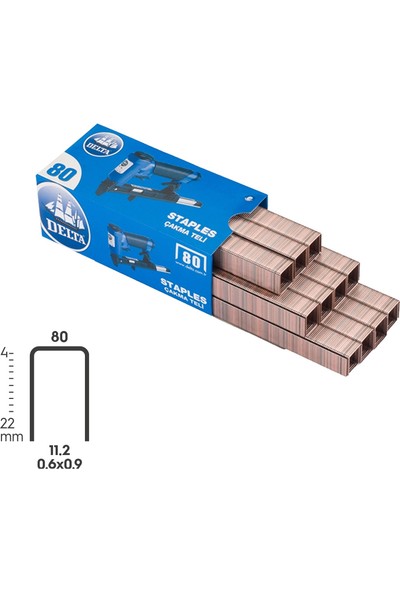 Delta Zımba Teli 80/10 4000'li
