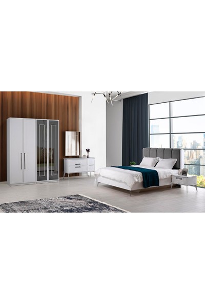 Cadde Yıldız Matilda 4 Kapılı Yatak Odası