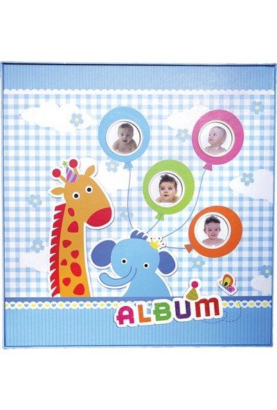 Nrcn 20 Yaprak [40 Sayfa]kutulu ve Yapışkanlı Bebek Albümü