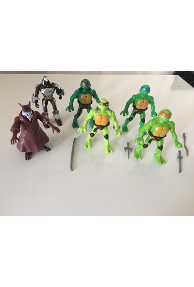Kardelen Ninja Kaplumbağalar Oyuncak Kutuda 6lı Savaşçı Turtles Aksesuarlı Erkek Çocuk Figür Oyuncaklar Kardelen Ninja Kaplumbağalar Oyuncak Kutuda 6lı Savaşçı Turtles Aksesuarlı Erkek Çocuk Figür Oyuncaklar