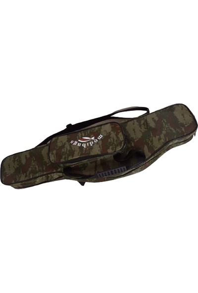 Modibags 130 Cm Tek Göz Olta Kamış Çantası Kamuflaj