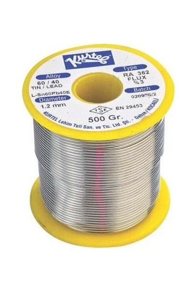 Kurtel 500 gr Lehim Teli 1,2 mm Kurtel 500 gr Lehim Teli 1,2 mm