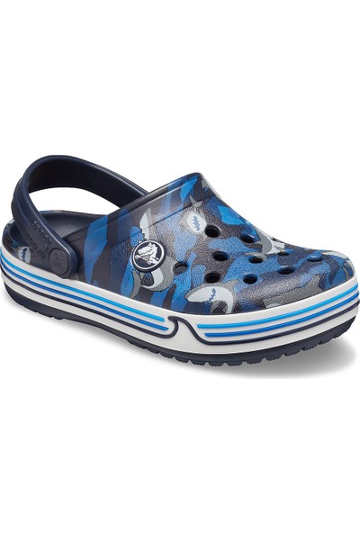 Crocs 206152-410 Crocband Shark Clog Çocuk Terlik Crocs 206152-410 Crocband Shark Clog Çocuk Terlik