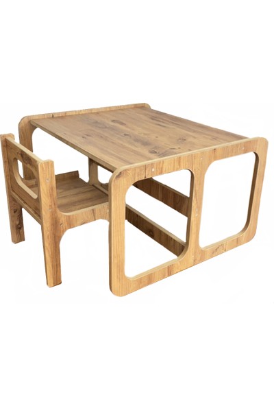 Koala Baby Shop Çocuk Aktivite Masası ve Sandalyesi (1 Adet) / Montessori Desk And Chair Koala Baby Shop Çocuk Aktivite Masası ve Sandalyesi (1 Adet) / Montessori Desk And Chair