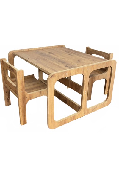 Koala Baby Shop Çocuk Aktivite Masası ve Sandalyesi (2 Adet) / Montessori Desk And Chair Koala Baby Shop Çocuk Aktivite Masası ve Sandalyesi (2 Adet) / Montessori Desk And Chair