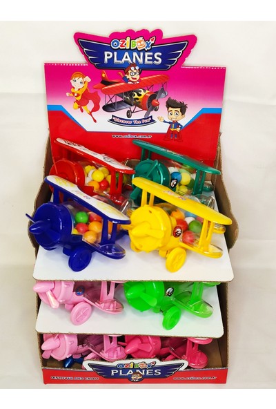 Ozibox Airplanes 1 Kutu - 70 gr 12'li