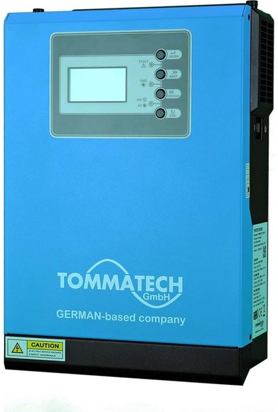 Tommatech 12V 1kw Tam Sinüs Akıllı Inverter Tommatech 12V 1kw Tam Sinüs Akıllı Inverter