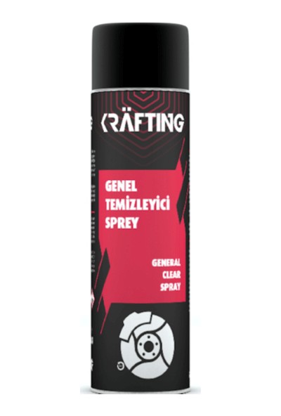 Krafting Fren Balata Spreyi ve Genel Temizleme Spreyi 500 ml Krafting Fren Balata Spreyi ve Genel Temizleme Spreyi 500 ml