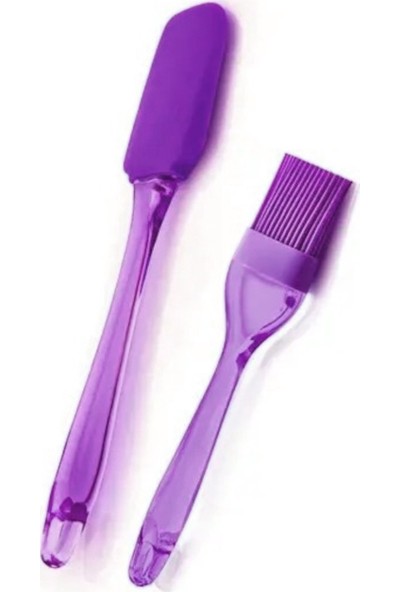 Freecook 2'li Silikon Fırça Spatula Seti
