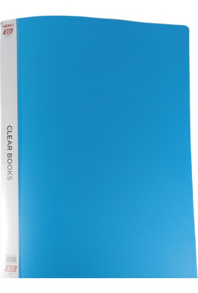 Noki A3 Sunum Dosyası 20 Yaprak Mavi Noki A3 Sunum Dosyası 20 Yaprak Mavi